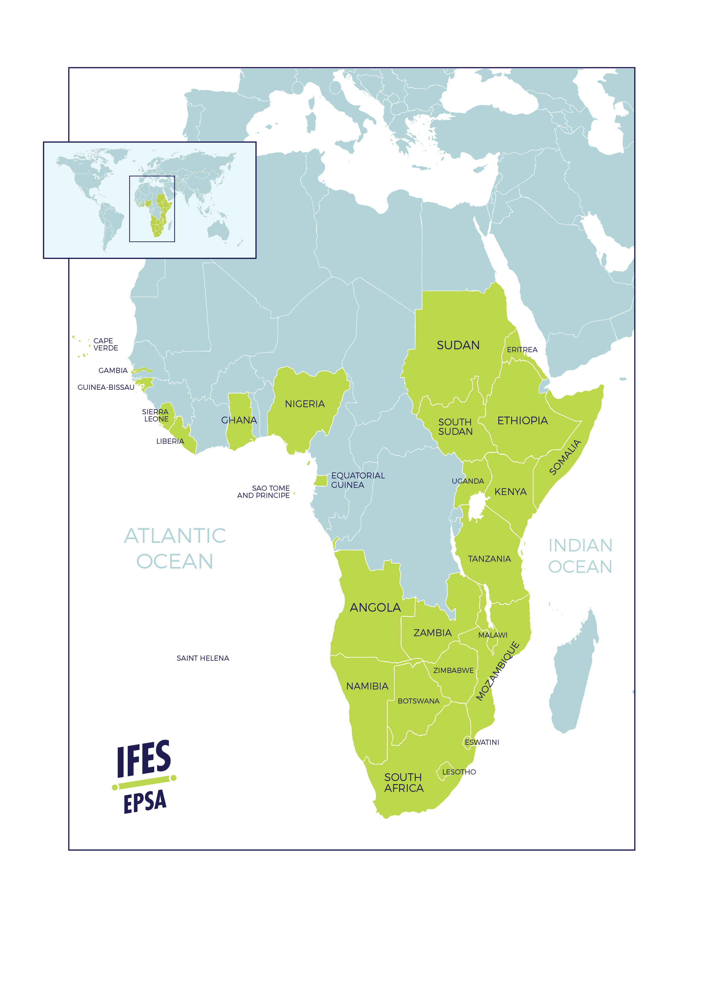 English- and Portuguese-Speaking Africa · IFES